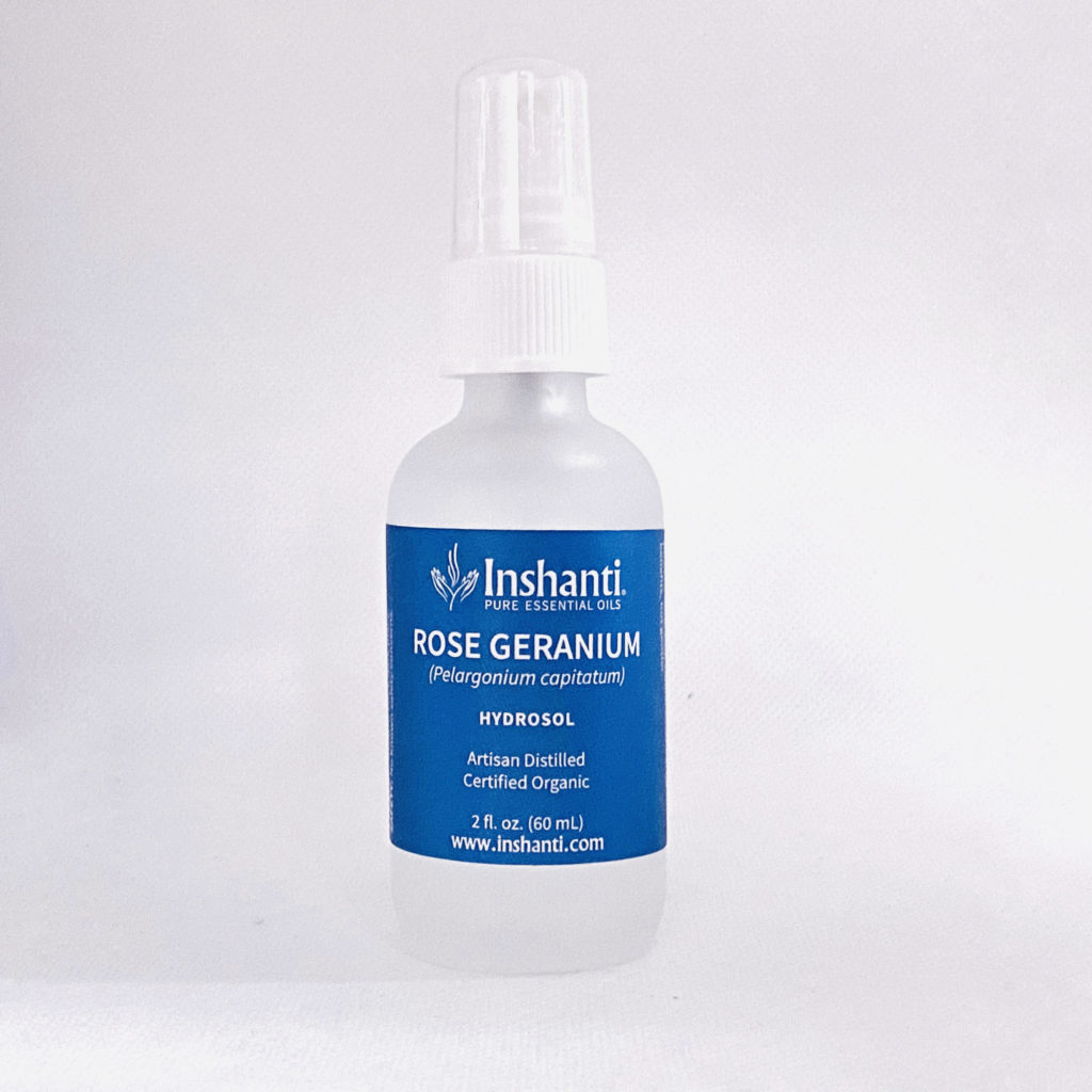 Rose Geranium Hydrosol - Inshanti - Pure Essential Oils